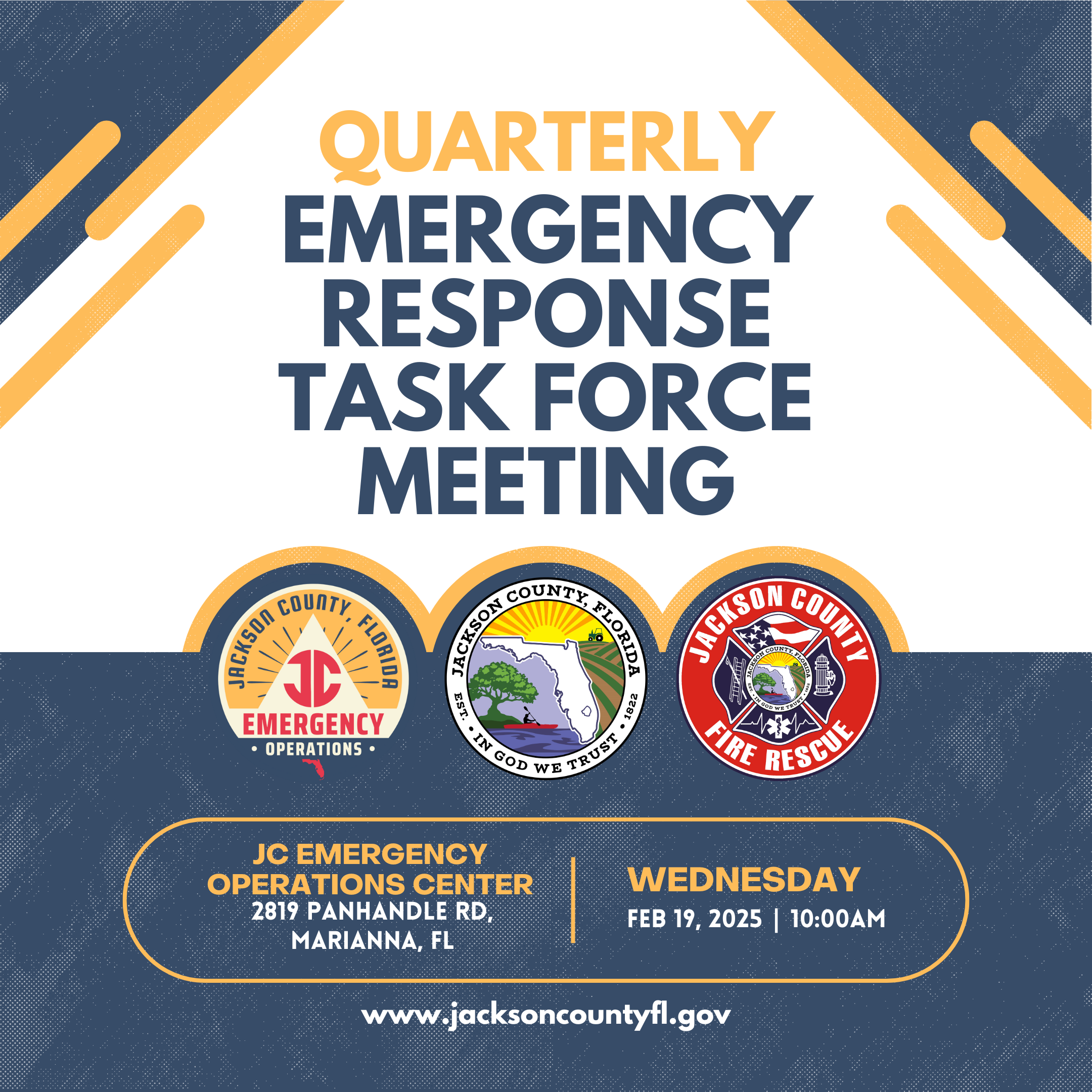 Quarterly Emergency Response Task Force Meeting 2/19/25 - Jackson ...